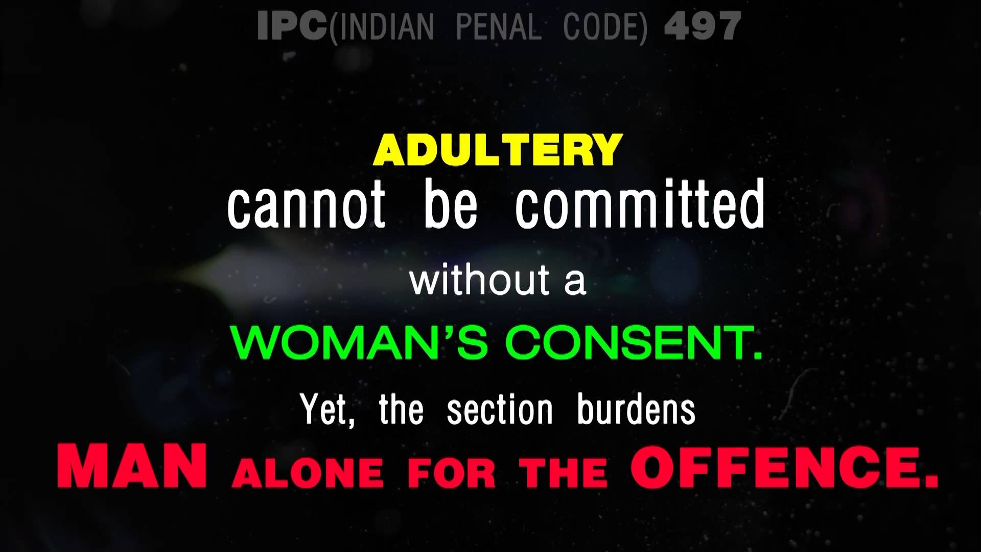 Decriminalized adultery in India: Joseph Shine v/s Union of India