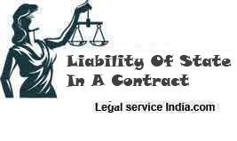 Liability Of State In A Contract