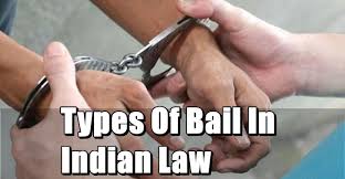 Types of Bail In India And Conditions For Grant For Bail